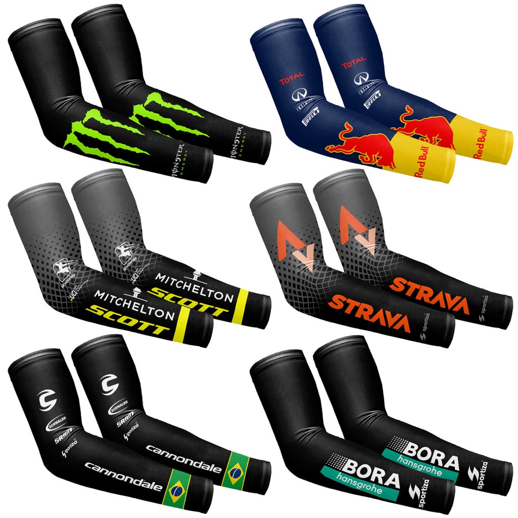 Manguito Ciclismo Gamer Manga Com Proteção Uv Monster | Shopee Brasil