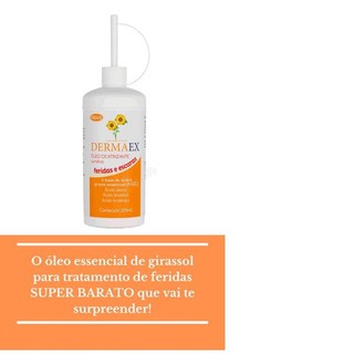 Dermaex Age Óleo de Girassol Para Cicatrizes, Feridas E Escaras ...