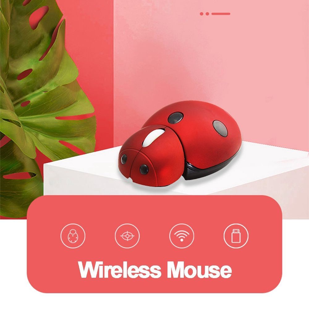 2.4G Mouse Óptico Sem Fio Mini Rato Bonito Dos Desenhos Animados Da ...
