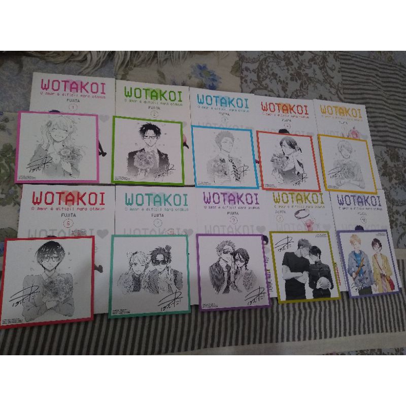 Wotakoi coleção completa + os 10 cartões | Shopee Brasil