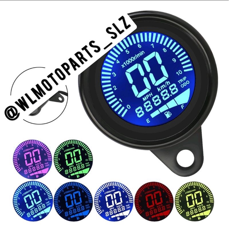 painel digital universal cafe race zeus chopper nxr bros cg titan fan ...