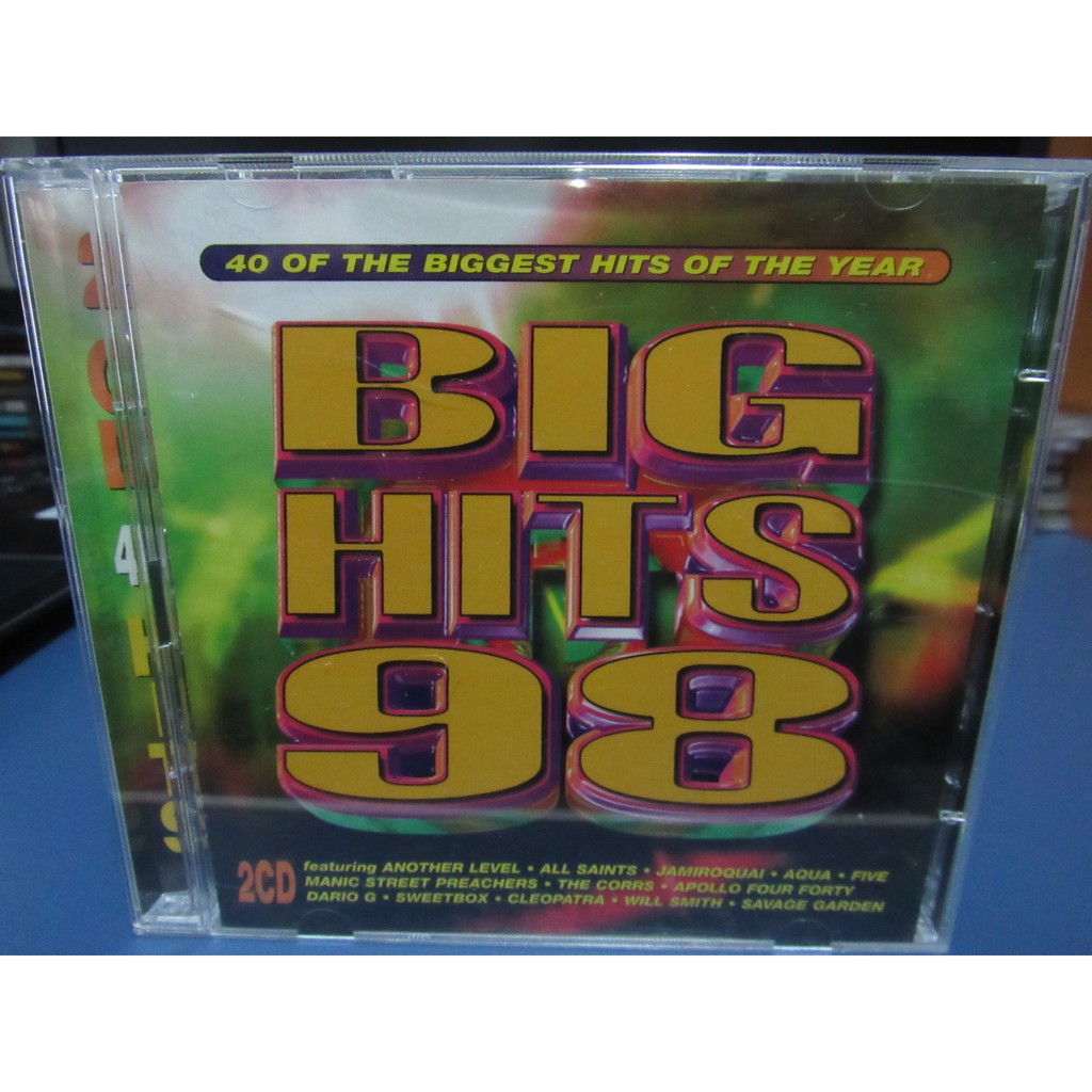 CD Big Hits 98 DUPLO Importado Inglaterra RnB/Swing, House, Pop Rap ...