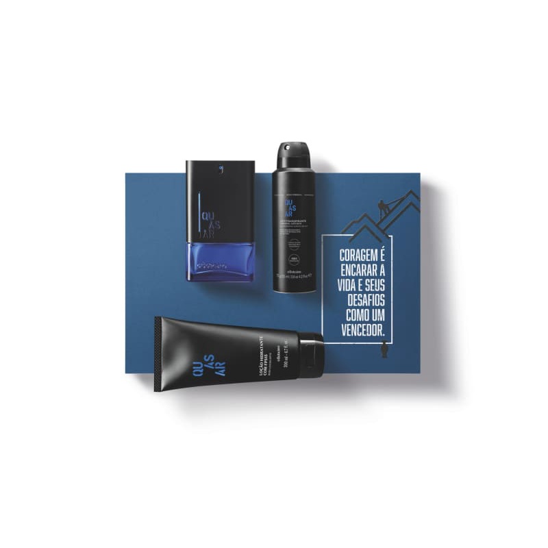 Quasar Tradicional Kit O Boticário | Shopee Brasil