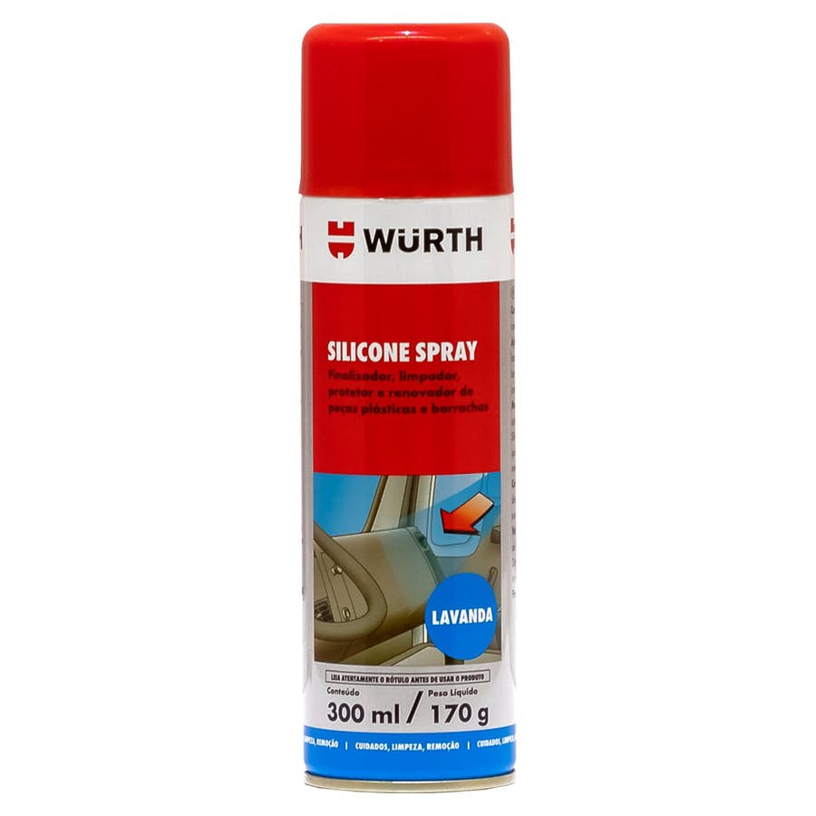 Silicone Spray Wurth 300ml | Shopee Brasil