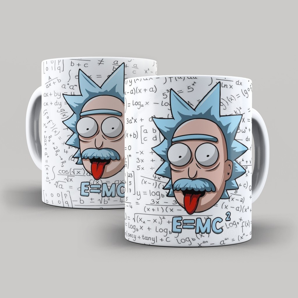Caneca Legal e Divertida (RICK AND MORTY ALBERT EINSTEIN) Caneca Personalizada | Shopee Brasil