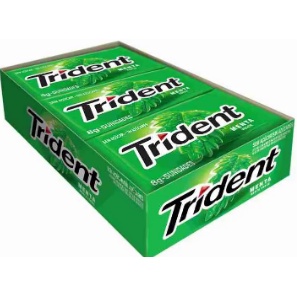 Chicle Trident 8 Gr Cx Com 21 Unidades | Shopee Brasil