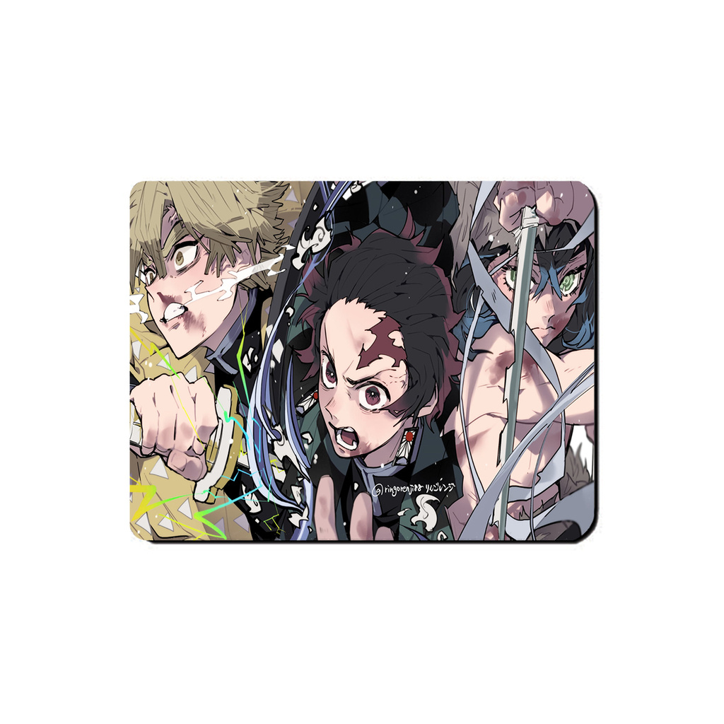 Mouse pad Demon Slayer Inosuke Tanjiro Zenitsu OL Personalizado ...