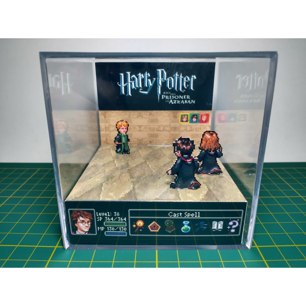 Cubo Diorama - Harry Potter (GBA) - Escorrega o Preço