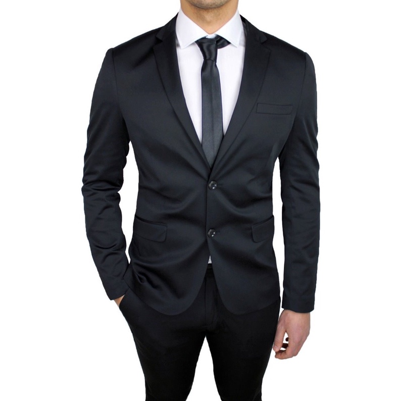 Kit Terno Slim Completo Masculino Paletó-Calça-Colete-Camisa-Gravata ...