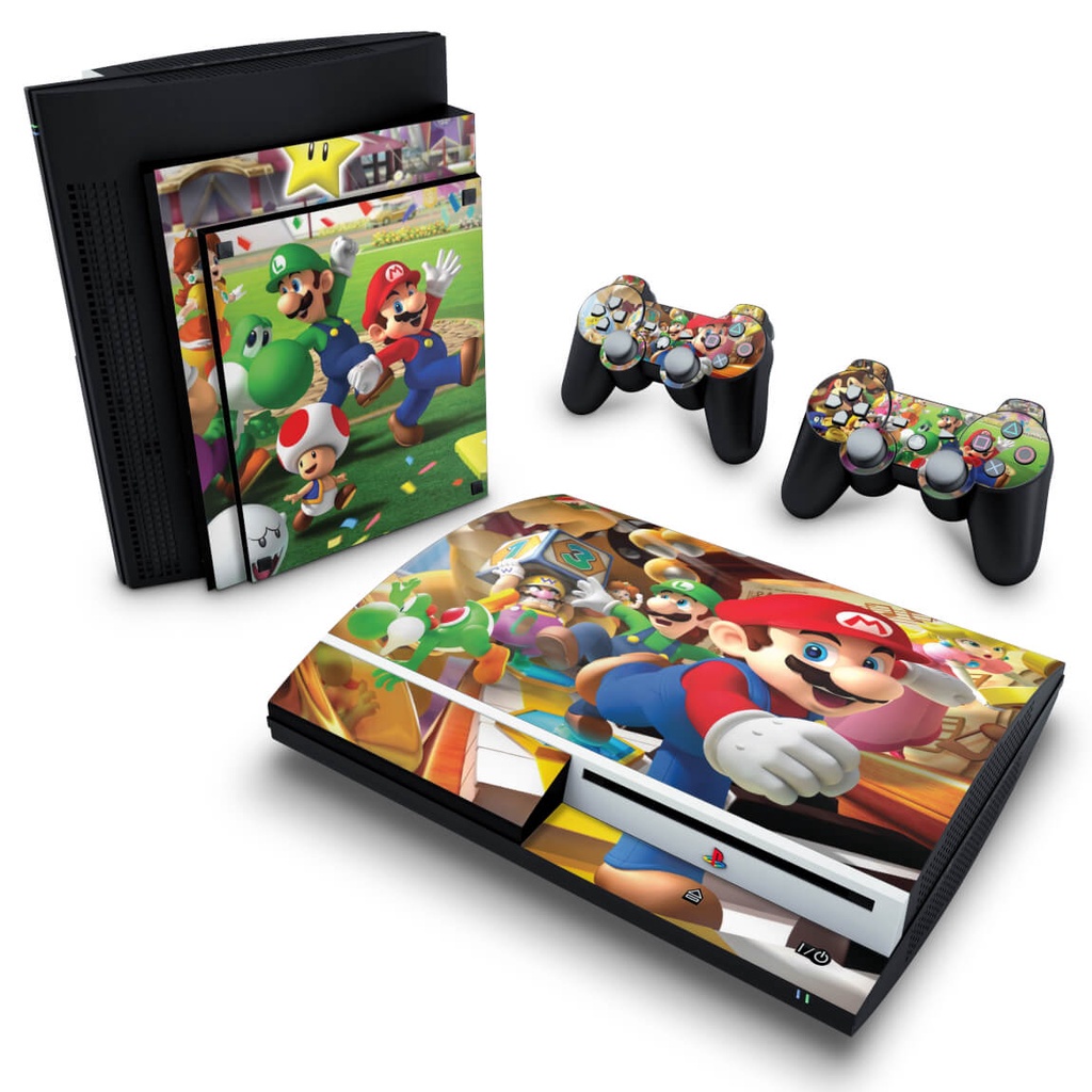 Skin PS3 Fat Adesivo - Super Mario | Shopee Brasil