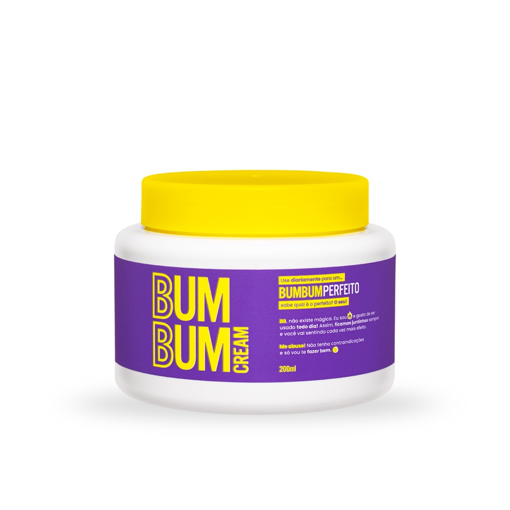 Bumbum Cream 200g - O BB Cream para o seu Bumbum - (Creme para Celulite ...