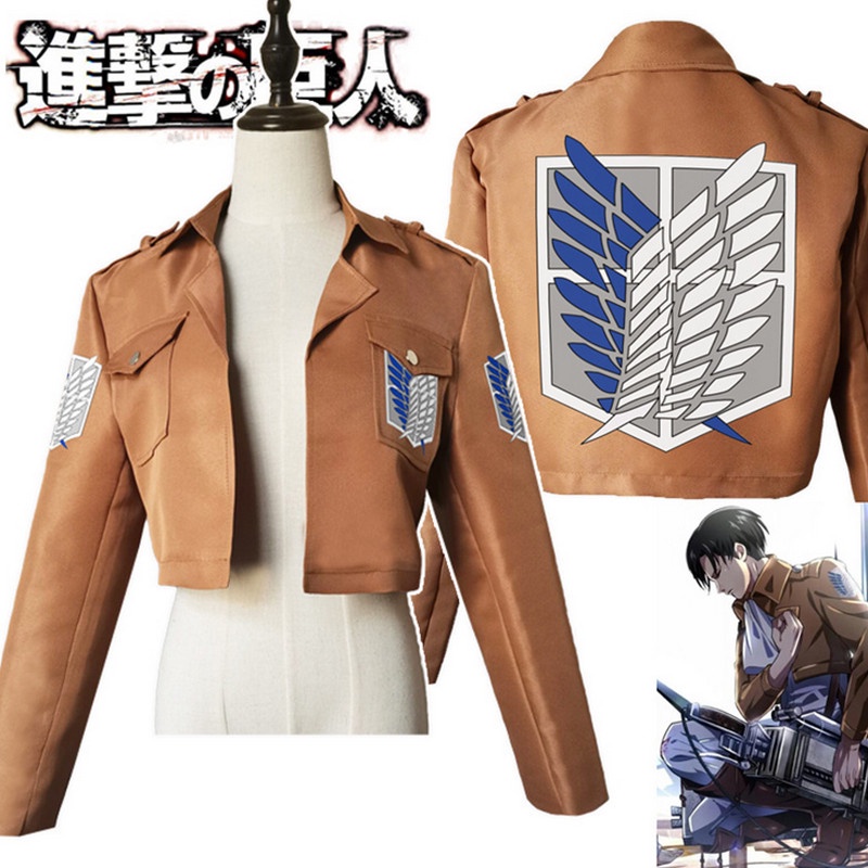 Jaqueta Blusa Casaco Anime Attack on Titan Shingeki no Kyojin Tropa ...