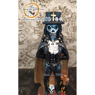 Imagem Exu Caveira/ Tata caveira 25cm Luxo Exclusiva (poucos unidades ...