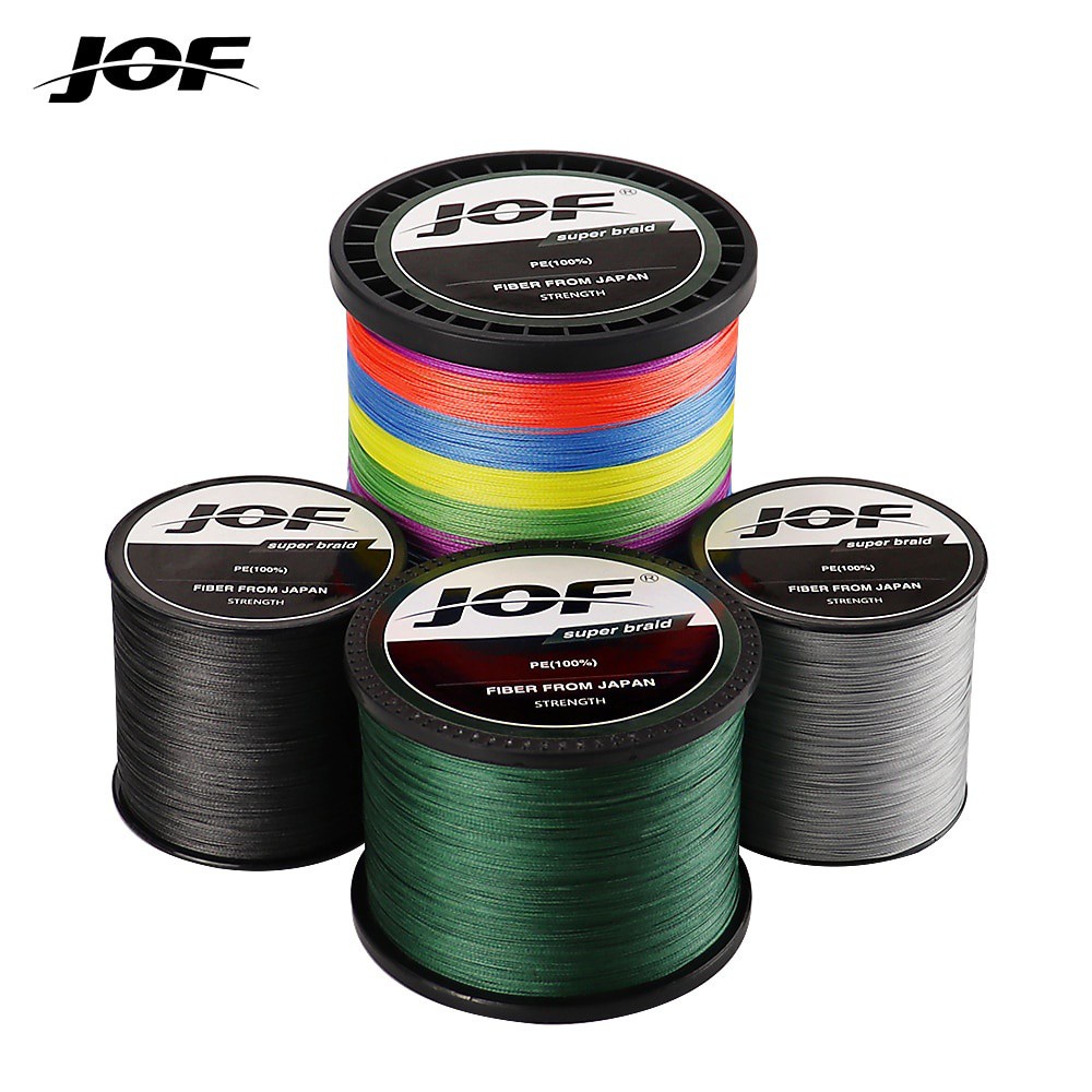 Jof PE Linha De Pesca Multifilamentos 300M 8 Fios Pe 20-100lb Linha ...