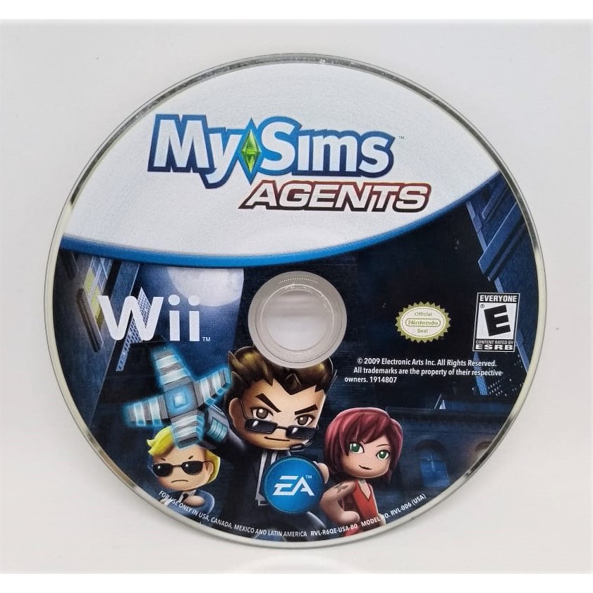 My Sims Agents Original Nintendo Wii | Shopee Brasil