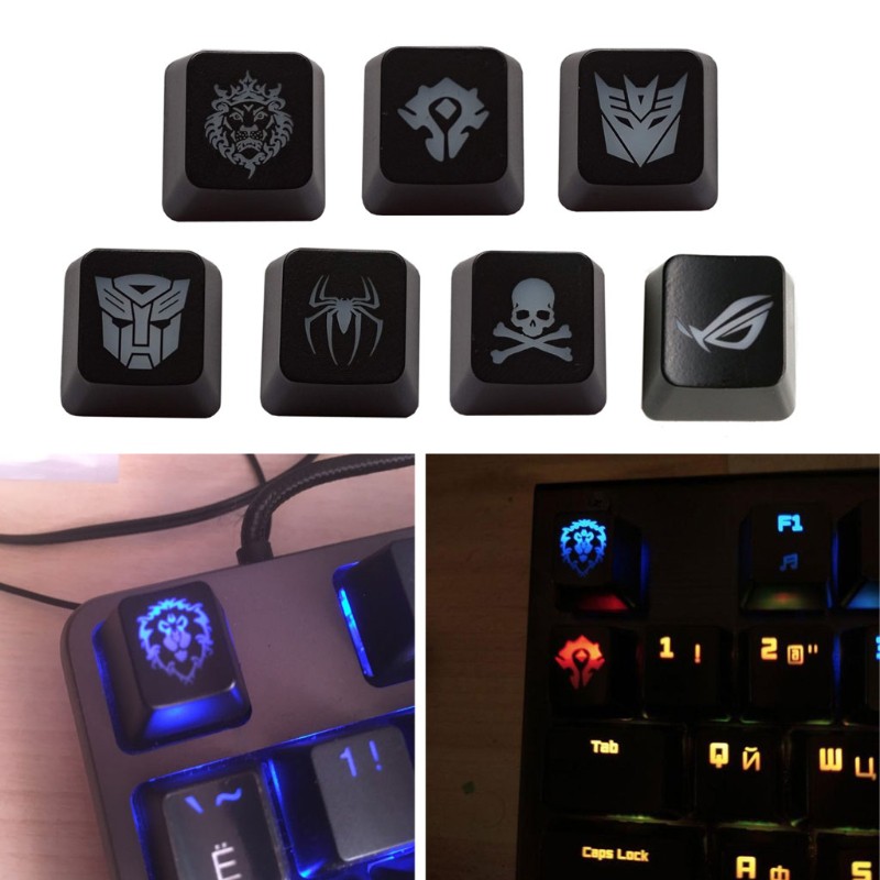 Choo 1 Peça Teclado Mecânico Retroiluminado Abs Diy Para Teclado R4 ...