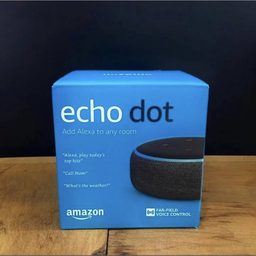Brand New Amazon Alexa Echo Dot 3 Smart Speaker | Shopee Brasil
