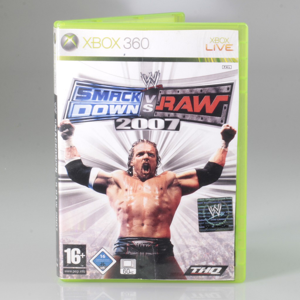 Wwe Smackdown Vs Raw 2007 Xbox 360 Mídia Física Original | Shopee Brasil