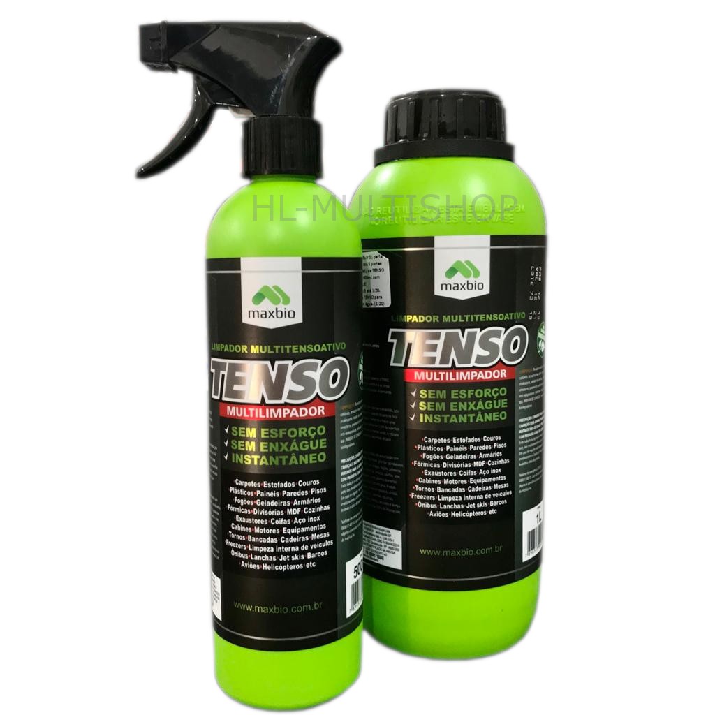 Conjunto Tenso Multilimpador Concentrado 1l + Pronto Uso 500ml | Shopee ...