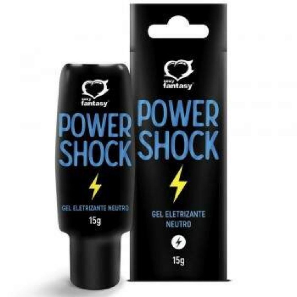 Power Shock Gel Eletrizante 15 g | Shopee Brasil