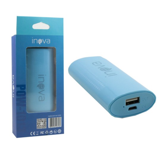 POWER BANK 5000mAh INOVA POW-1013 | Shopee Brasil