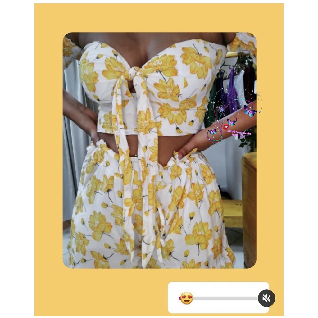 Conjunto feminino | Shopee Brasil