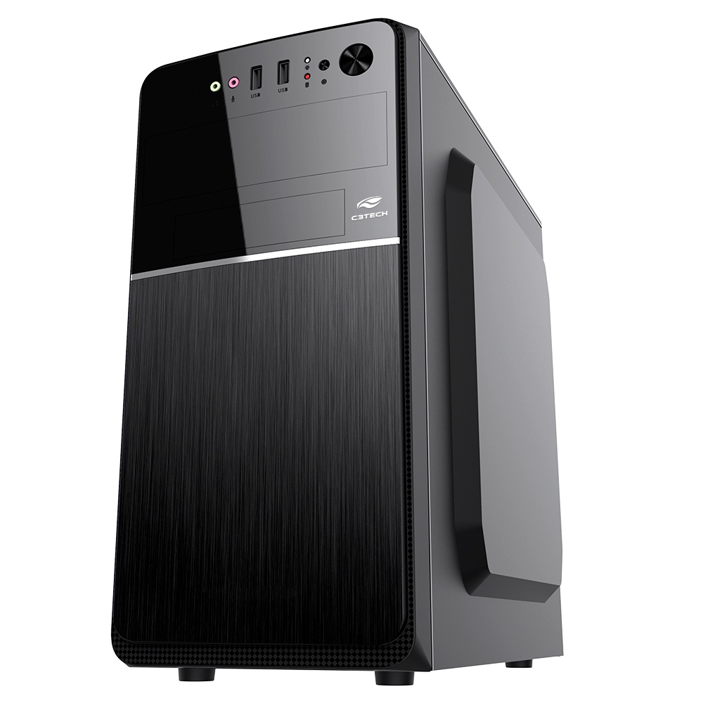 Gabinete Para Pc Cpu Computador Atx Com Fonte 200watts | Shopee Brasil