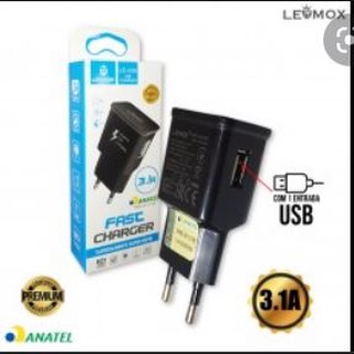 Fonte Carregador 1 USB - 3.1A - Lehmox - LE-506/f001 2.1A/Y02-7 ...