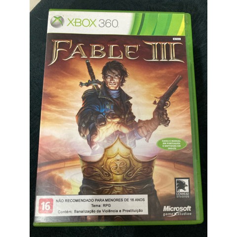 FAble 3 Xbox 360 ( semi novo ) | Shopee Brasil