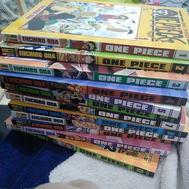 One Piece vol 3 ao 12 AVULSOS Eiichiro Oda | Shopee Brasil