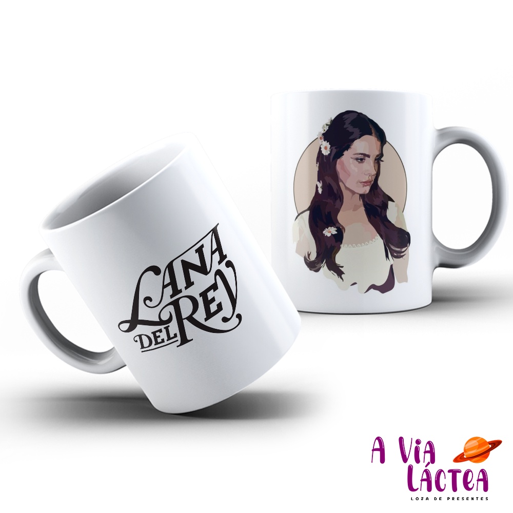 Caneca Lana Del Rey - Lana Del Rey | Shopee Brasil