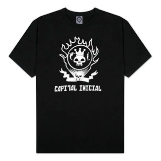 Camiseta Capital Inicial - Logo Masculina | Shopee Brasil