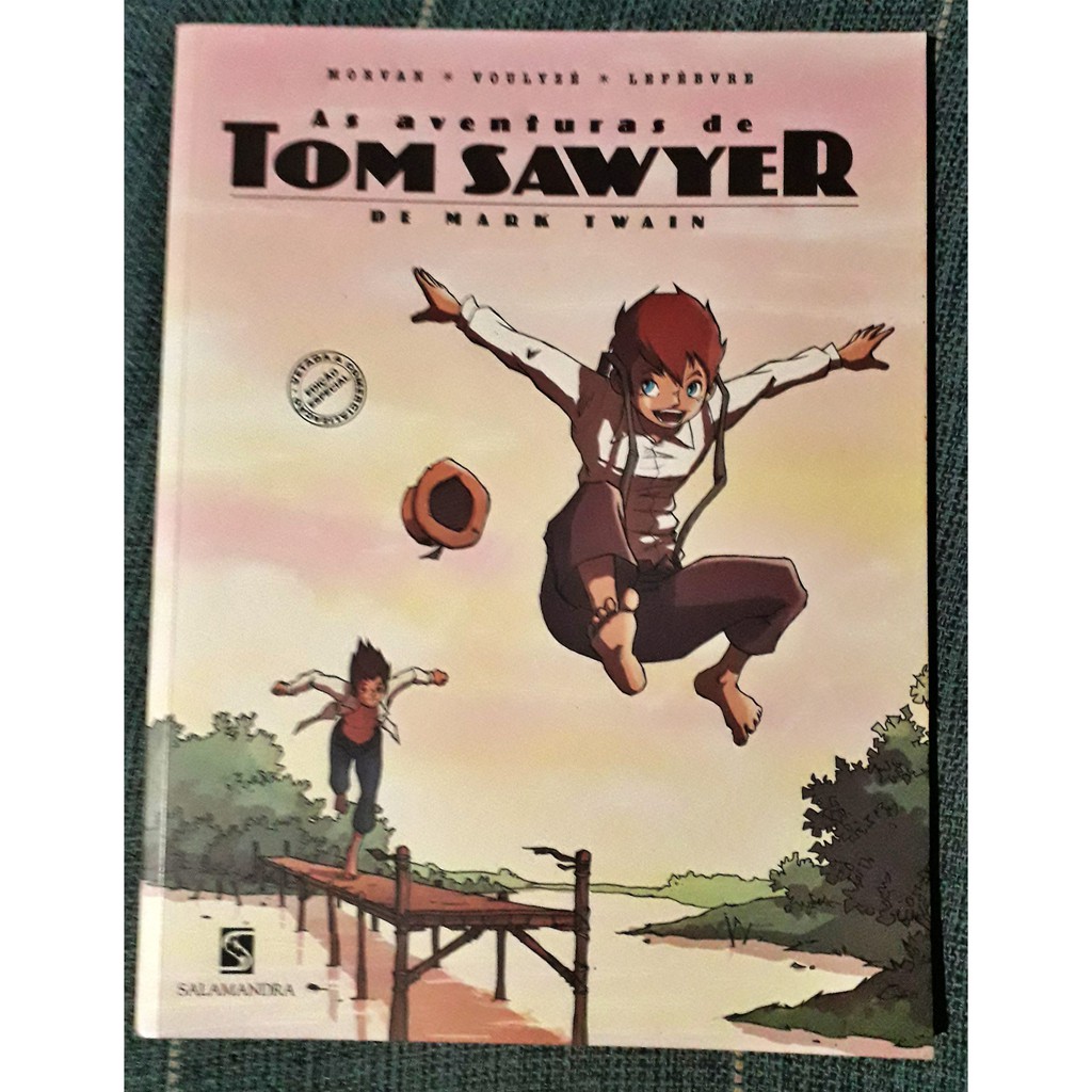 HQ Luxo - As aventuras de Tom Sawyer - Mark Twain - Editora Salamandra | Shopee Brasil