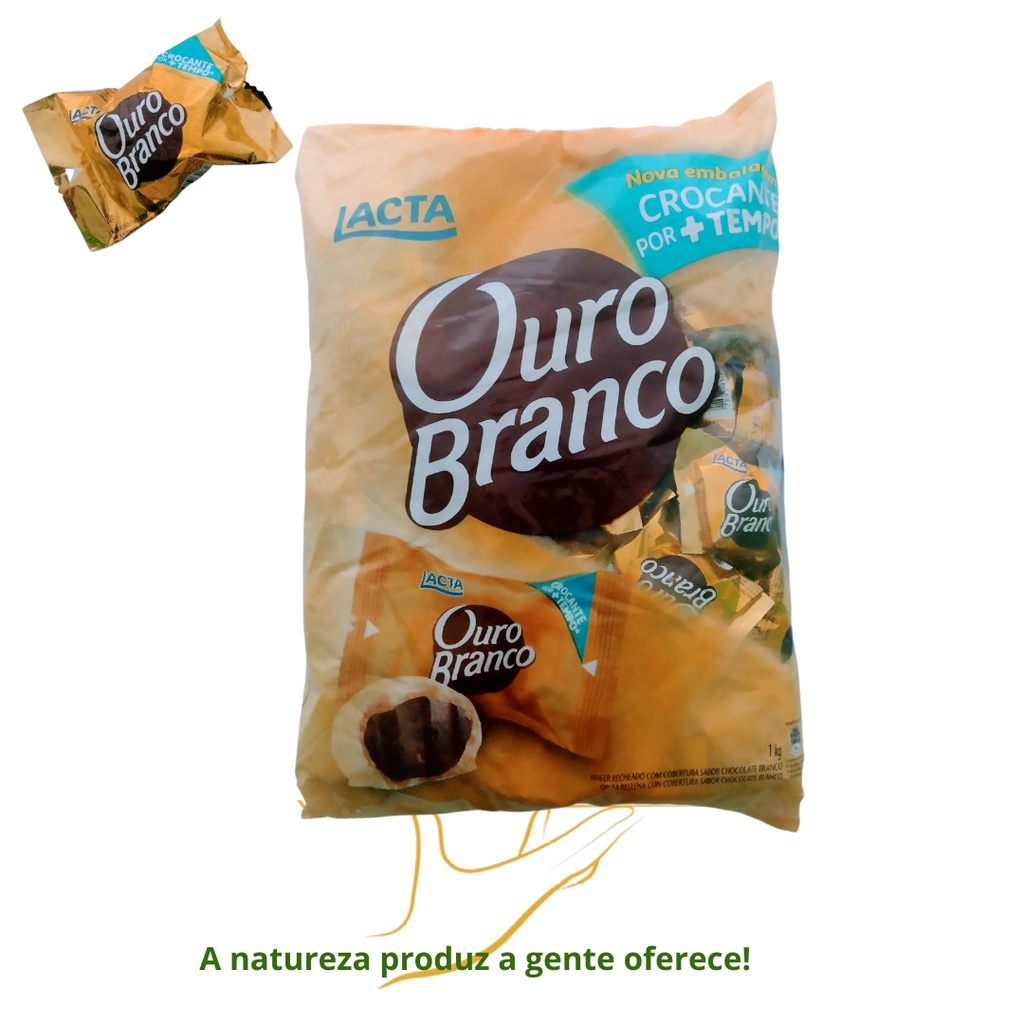 Pacote Bombom Ouro Branco Lacta 1kg | Shopee Brasil Pacote Bombom Ouro Branco Lacta 1kg | Shopee Brasil