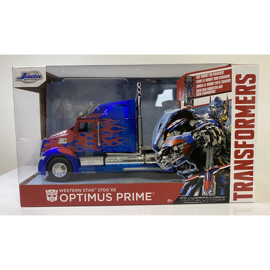 Caminhão Transformers 5 Optimus Prime Western Star 5700 XE Phantom Jada ...