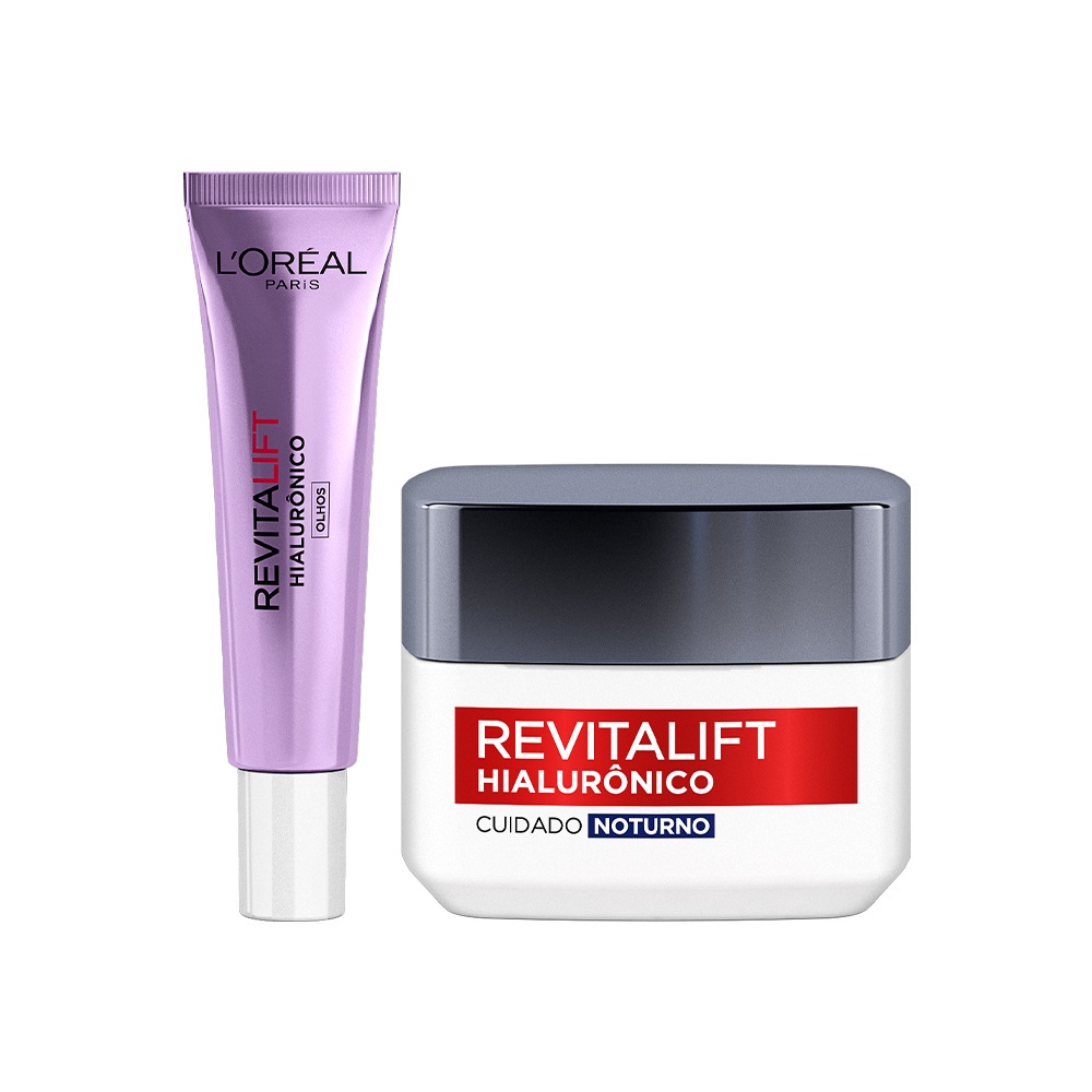 Creme Facial Anti-idade L'Oréal Paris Revitalift Hialurônico Diurno FPS ...