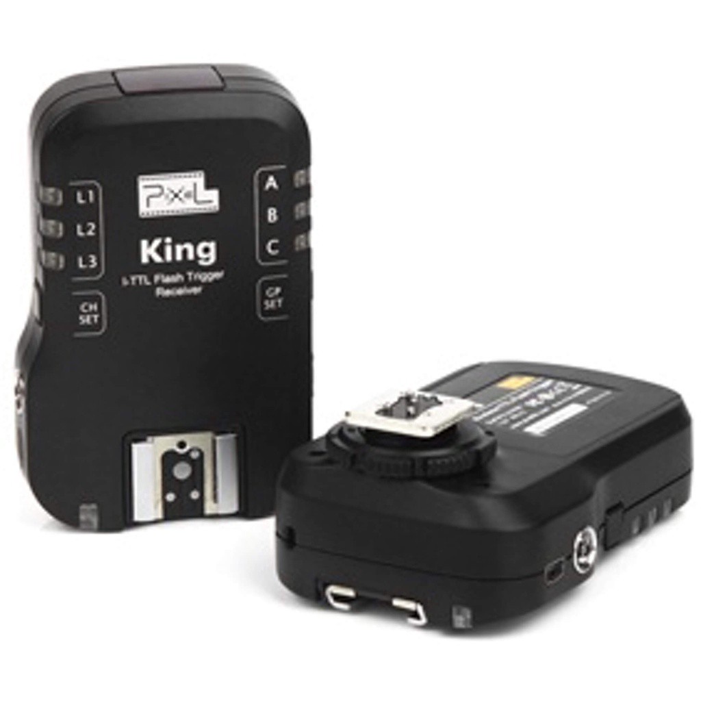 Rádio Flash Nikon Pixel King i-TTL Wireless Transmissor e Receptor (2 ...