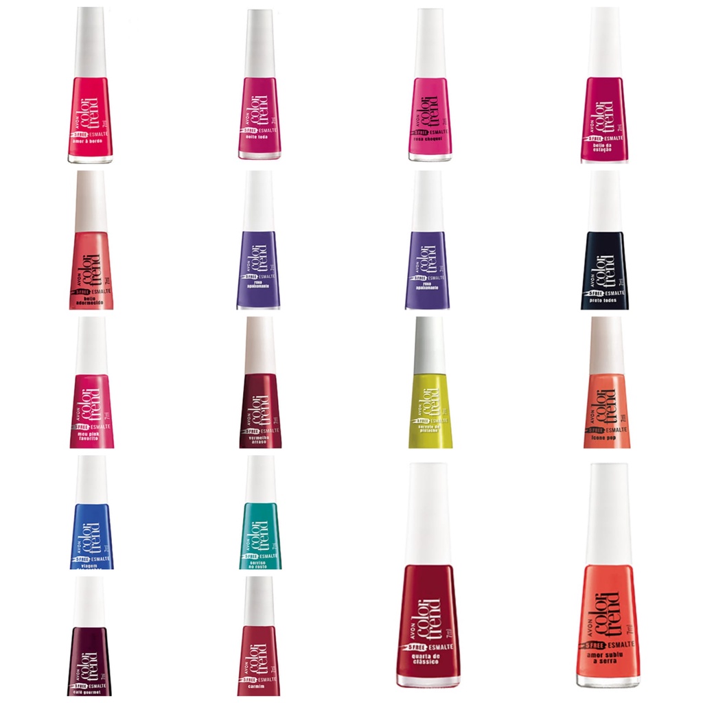 Esmalte Color Trend Avon Shopee Brasil