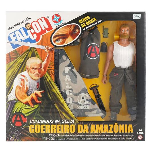 Boneco Condor Falcon Estrela - Escorrega o Preço