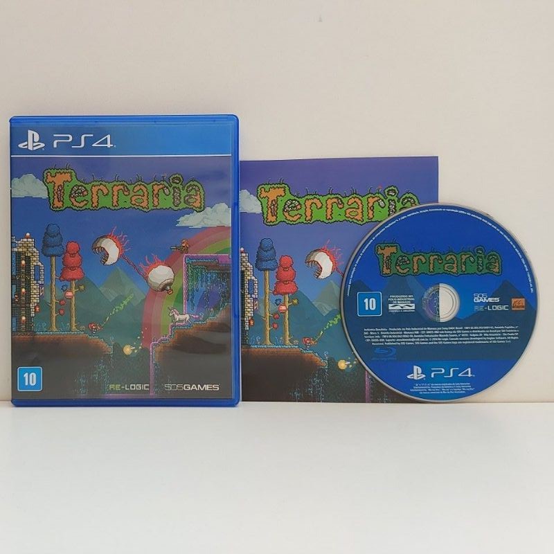 Terraria PS4 Original Mídia Física Pronta Entrega | Shopee Brasil