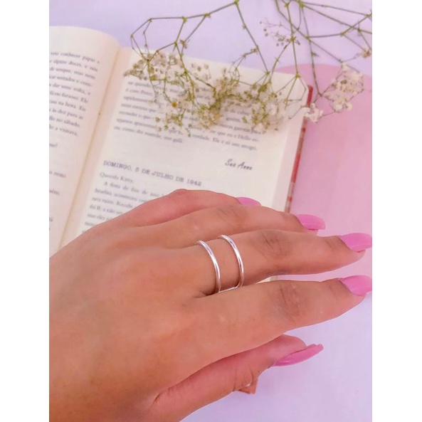 Anel Dois Fios | Shopee Brasil