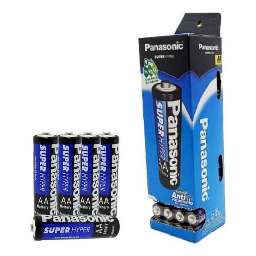 Pilha Pequena Aa Tubo Com 52 Unidades Panasonic Shopee Brasil