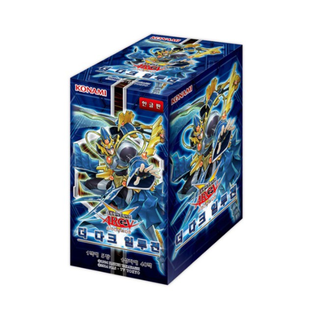 YUGIOH Card Booster ARC-V "The Dark Illusion" Korean 1 BOX (TDIL-KR) | Shopee Brasil
