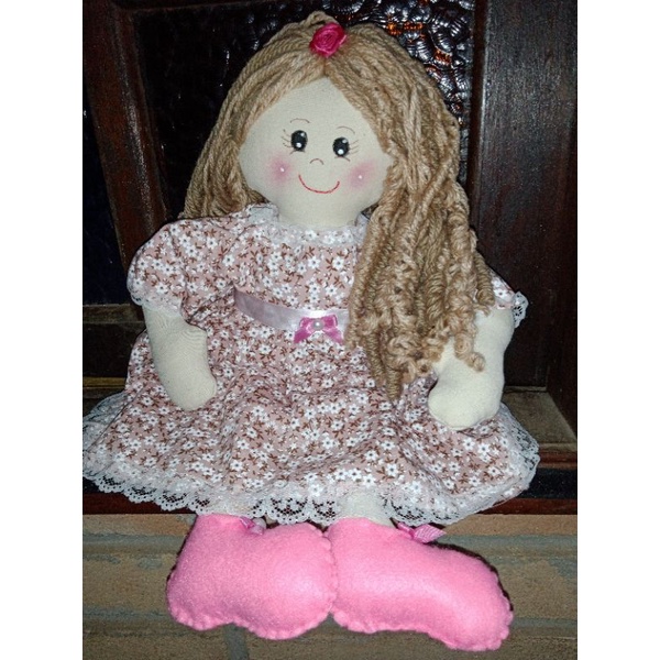 Boneca de pano artesanal | Shopee Brasil