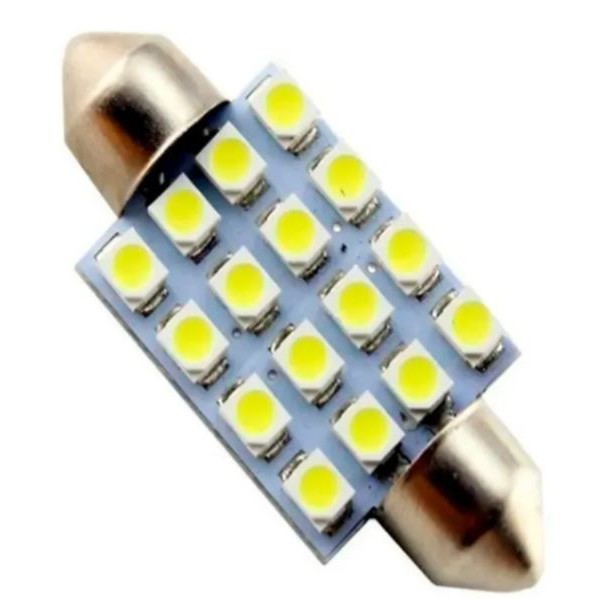 Lampada Torpedo 16 led Gol Saveiro Parati Voyage G1 G2 G3 G4 | Shopee ...