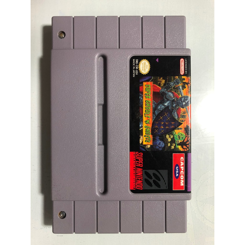 Super Ghouls 'n Ghosts Snes - Original | Shopee Brasil
