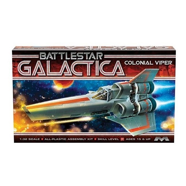Battlestar Galactica Colonial Viper Model Kit | Shopee Brasil