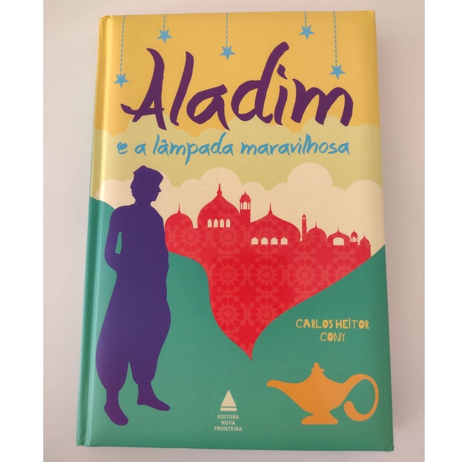Livro Aladim e a lâmpada maravilhosa - Capa dura | Shopee Brasil