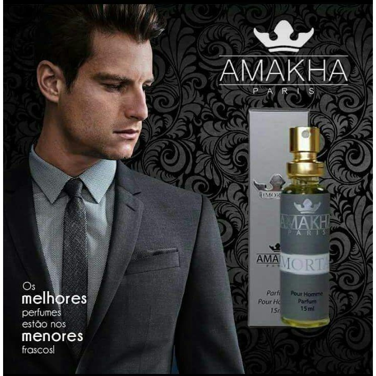 Perfume Masculino Imortal 15 Ml Amakha Paris | Shopee Brasil