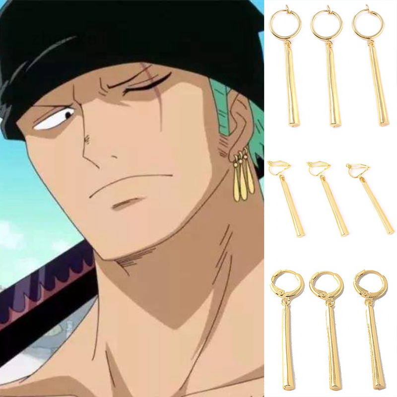 (Sem Necessidade Para Piercing) One Piece Roronoa Zoro Furado Por Vento ...